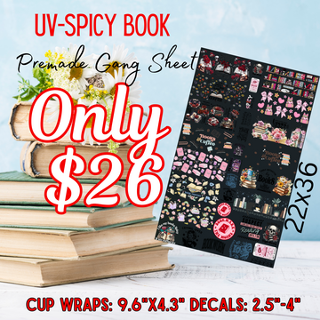 Premade Gang Sheets – 208 Custom Designs