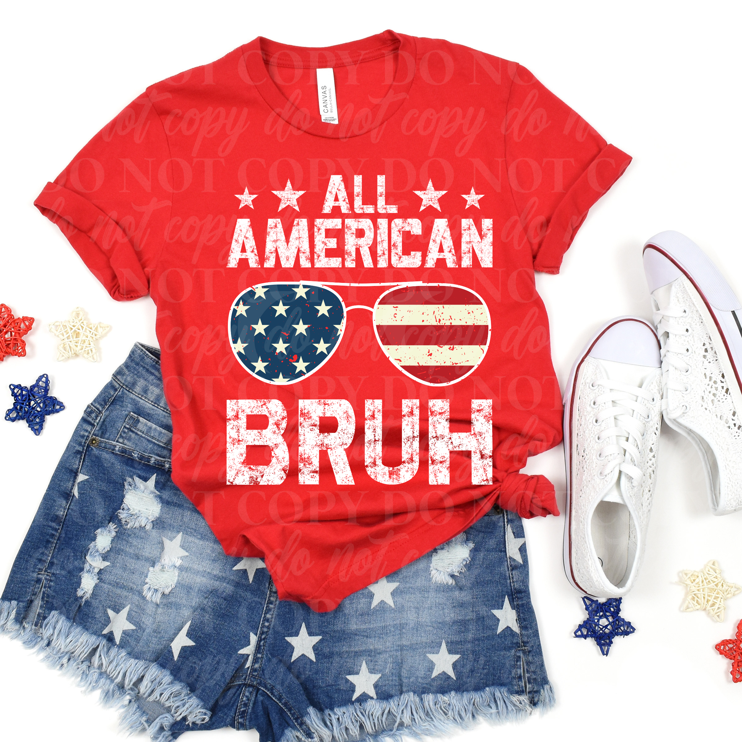 All American Bruh – 208 Custom Designs