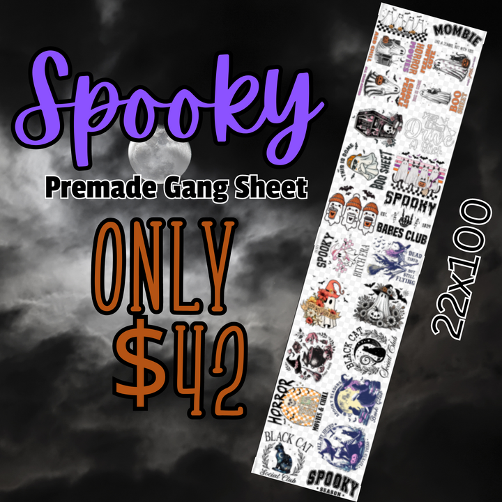 Premade Gang Sheets – 208 Custom Designs